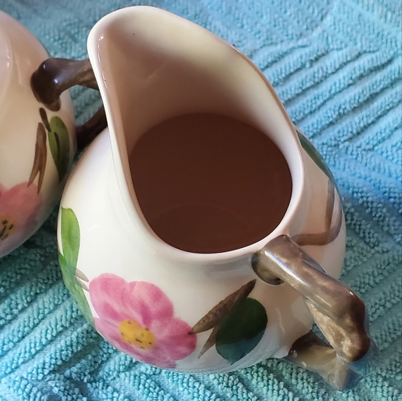 Franciscan | Dining | Vintage Franciscan Desert Rose Creamer Sugar Set ...